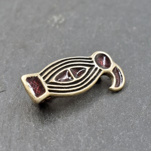 Bird Brooch From the Merovingian Period - Bronze or Silver Plated - 6th ...