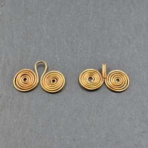 Anglo Saxon Brass Hook Clasp For Women S Robe Early Medieval Robe