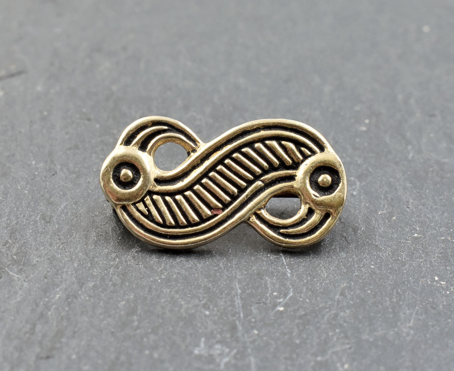 Merovingian Bronze Bird Brooch - 6th Century - Germanic Brooch ...