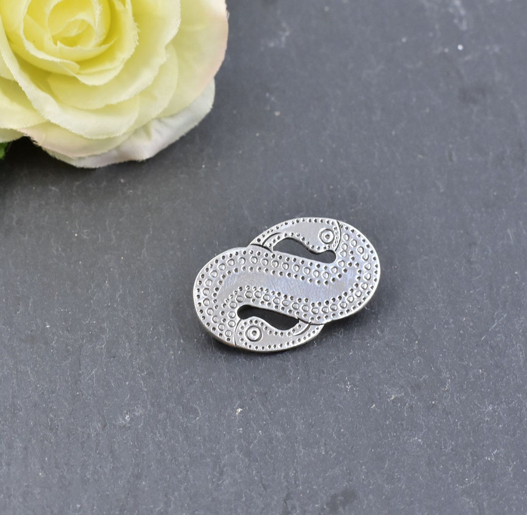 Germanic Bird Brooch in 925 Silver 3.5 X 2 Cm Medieval - Etsy Australia
