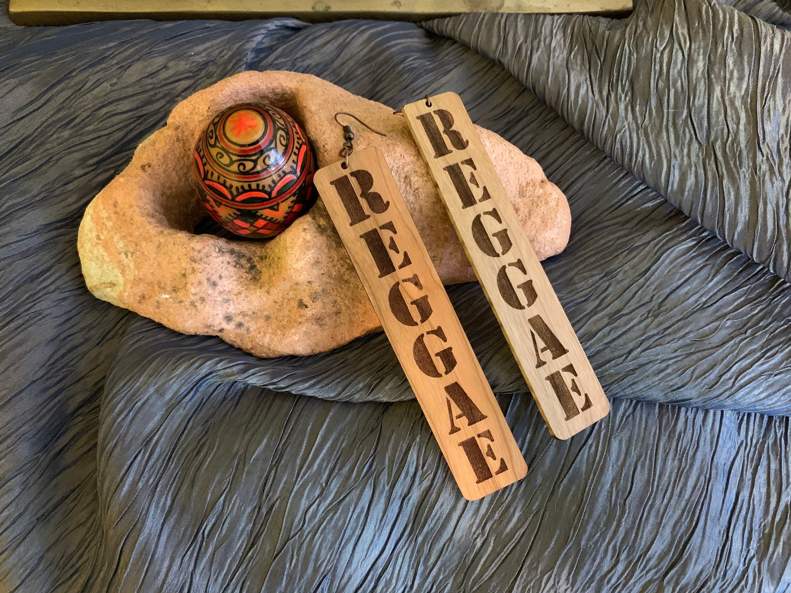 Reggae // Reggae Words // Afrocentric // Natural Wood // - Etsy