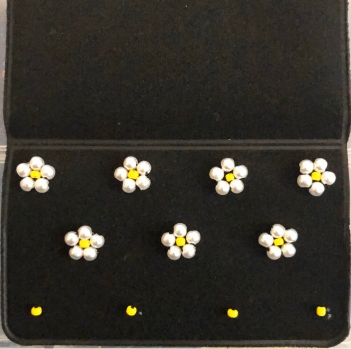 Floral Birth Control Case Beaded Birth Control Case Daisy - Etsy