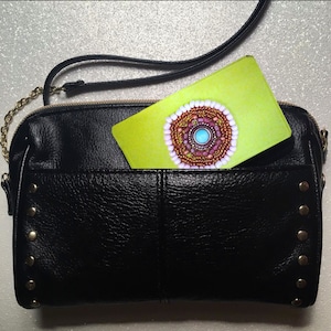 Lime-green Birth Control Case | Beaded Birth Control Case | Blue Pill ...