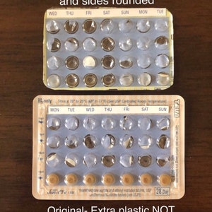 Black Birth Control Case | Birth Control Case | Pill Case | Beaded ...