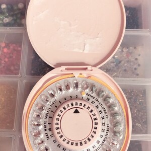 Zebra Birth Control Case Neon Birth Control Case Zebra Pill Case Zebra ...