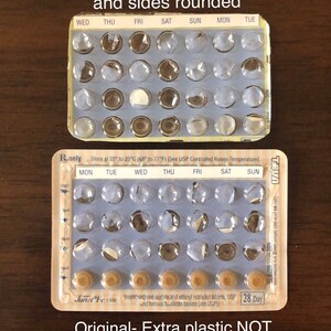 Lime-green Birth Control Case | Beaded Birth Control Case | Blue Pill ...