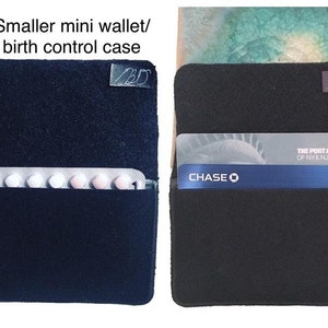 Birth Control Case Beaded Birth Control Case Blue Pill Case Beaded Case ...