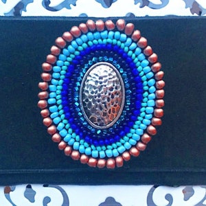 Birth Control Case Birth Control Sleeve Beaded Birth Control Case Blue ...