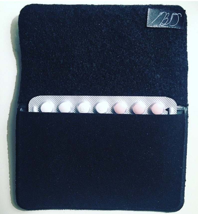 Birth Control Case-Red Birth Control Case-Pill Case-Pill | Etsy