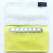 Lime-green Birth Control Case Beaded Birth Control Case Blue Pill Case ...