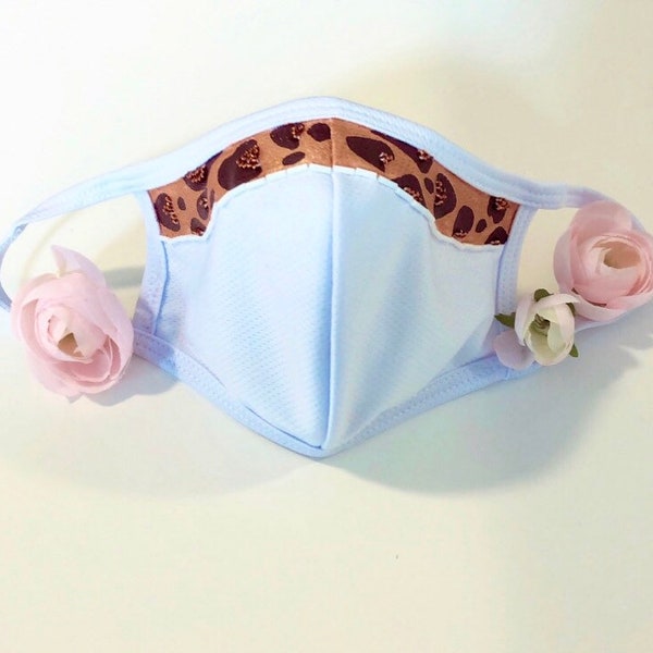 Cheetah Face Mask - Etsy