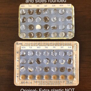 Orange Birth Control Case | Blue Birth Control Case | Orange Pill Case ...