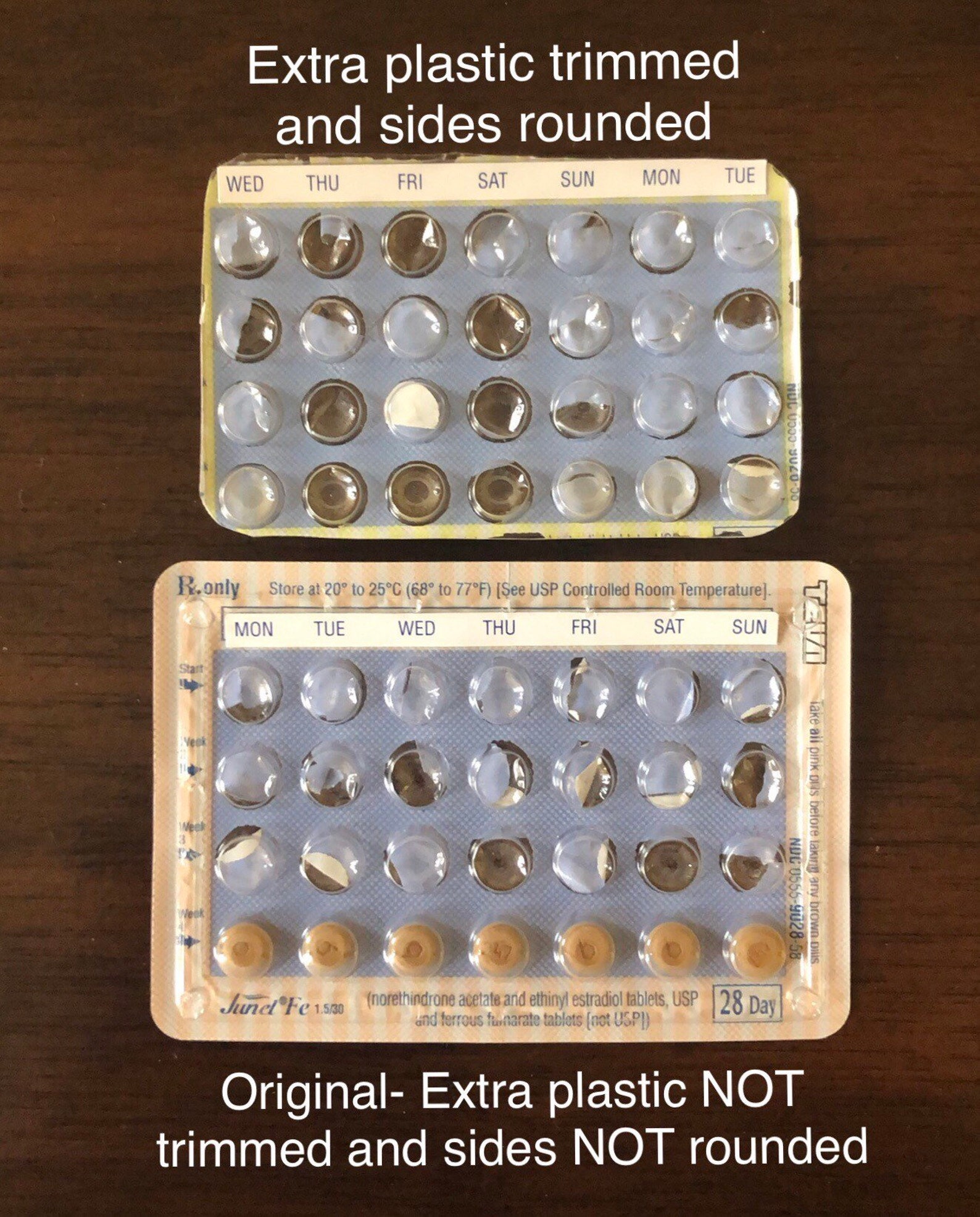 Turquoise Birth Control Case Blue Birth Control Case Blue - Etsy