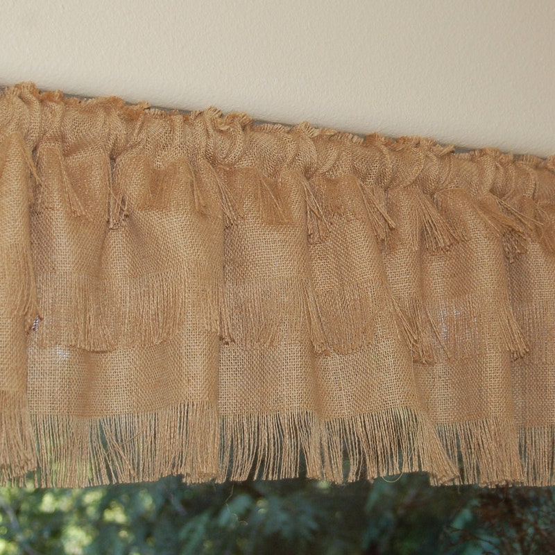 Burlap Valance - Etsy