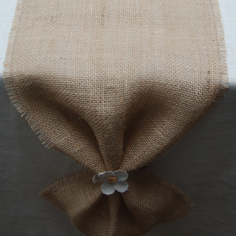 Burlap Tablerunners - Etsy
