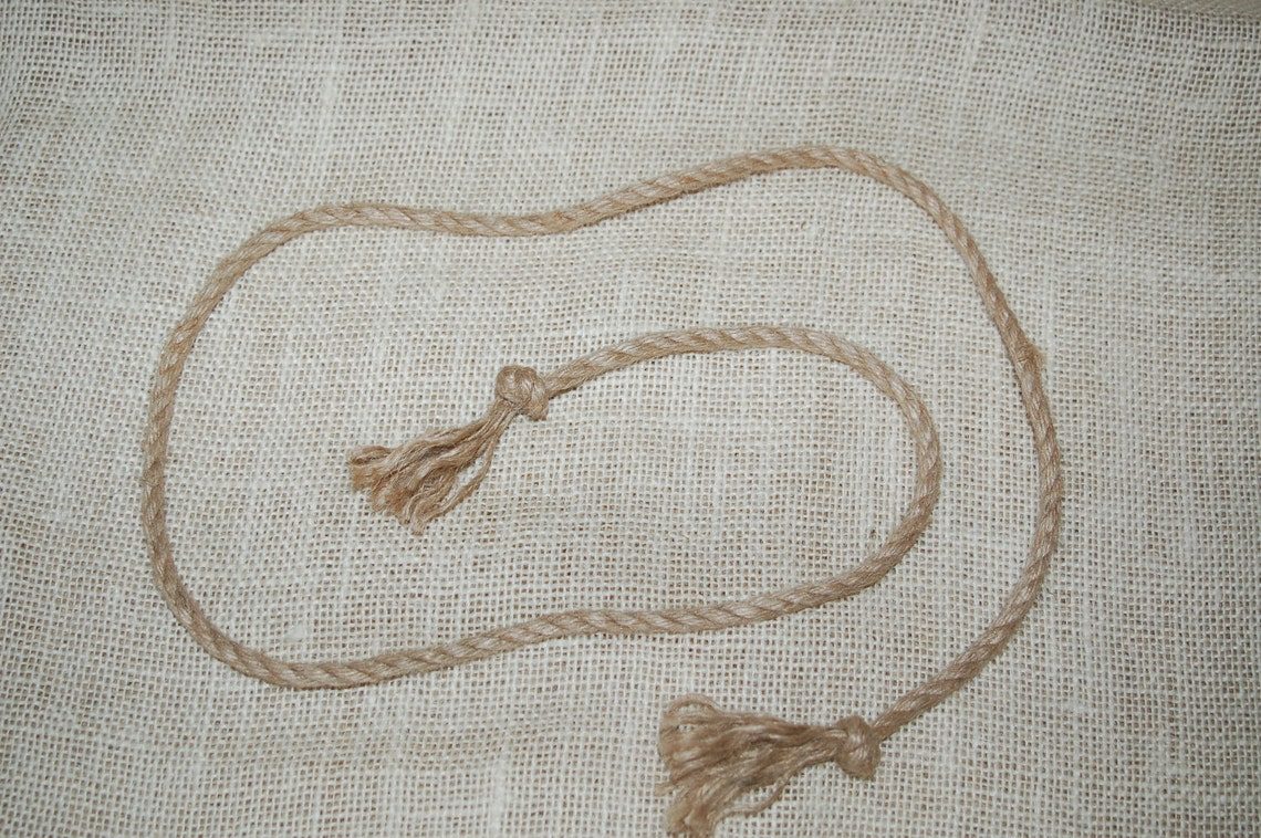 Jute Rope Tieback, Rustic, Simple, Nautical Window Treatment. Nursery ...