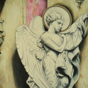 Rome Angel Artwork Colored Pencil Drawing Angel Drawing - Etsy