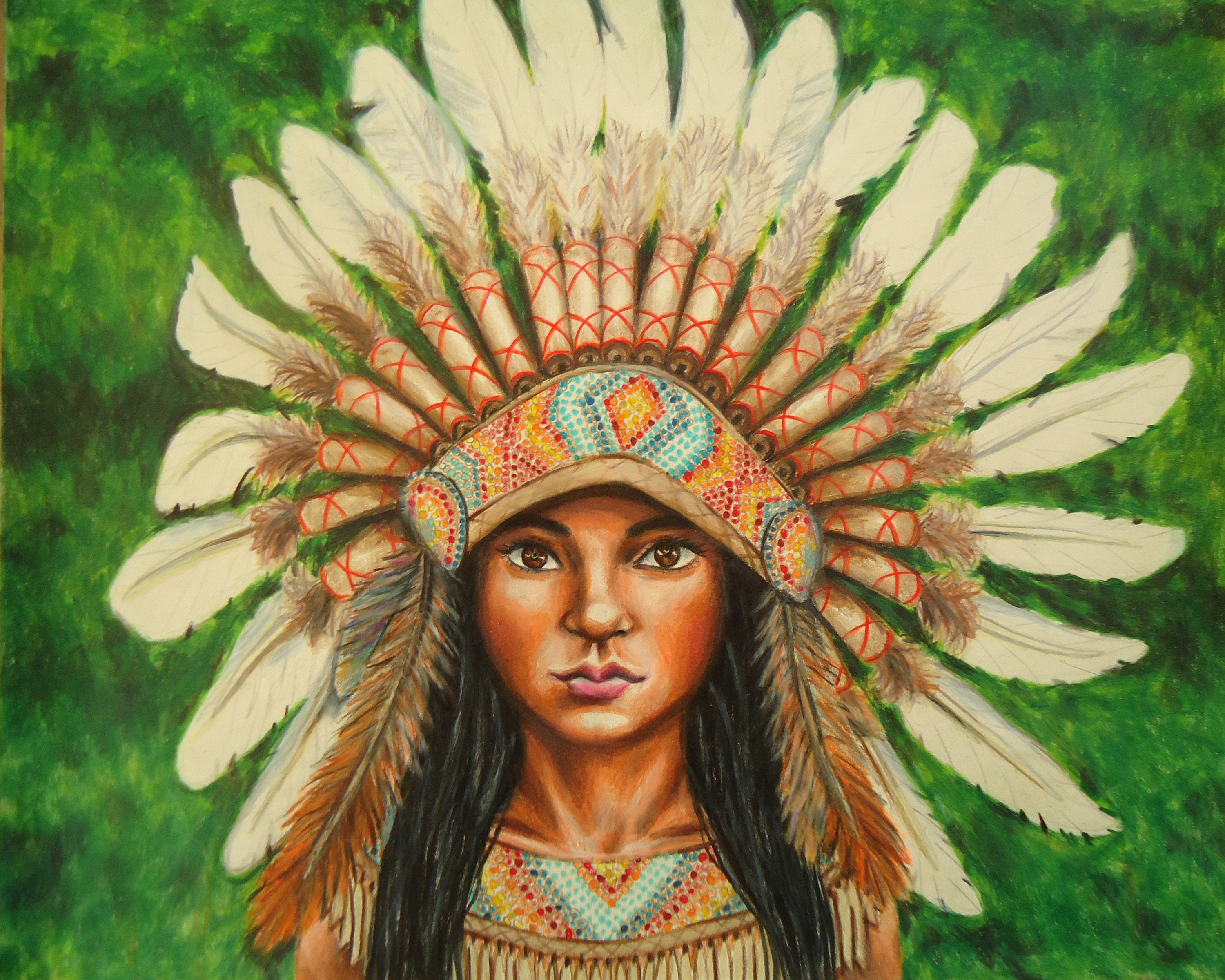 Native American War Bonnet