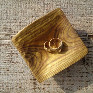 Wood Ring Tray, Sumac Wood Tray, Wood Key Tray, Anniversary Gift, Ring ...