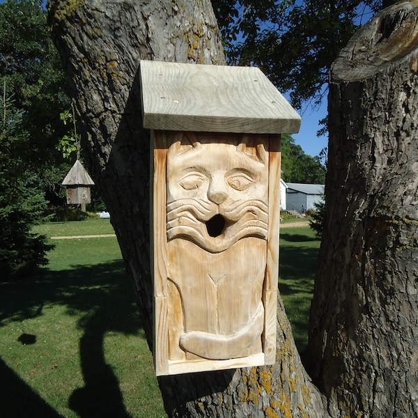 Face Birdhouse - Etsy