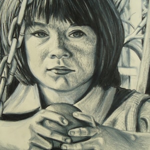 Scout Finch Artwork, to Kill a Mockingbird, Scout Finch Gift, Southern ...