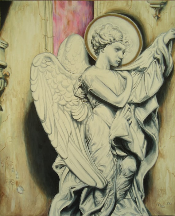 Angel Statue Drawing