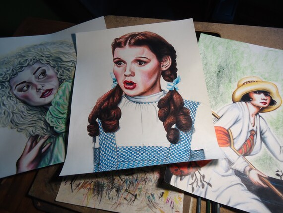 Wizard Of Oz Dorothy Drawing