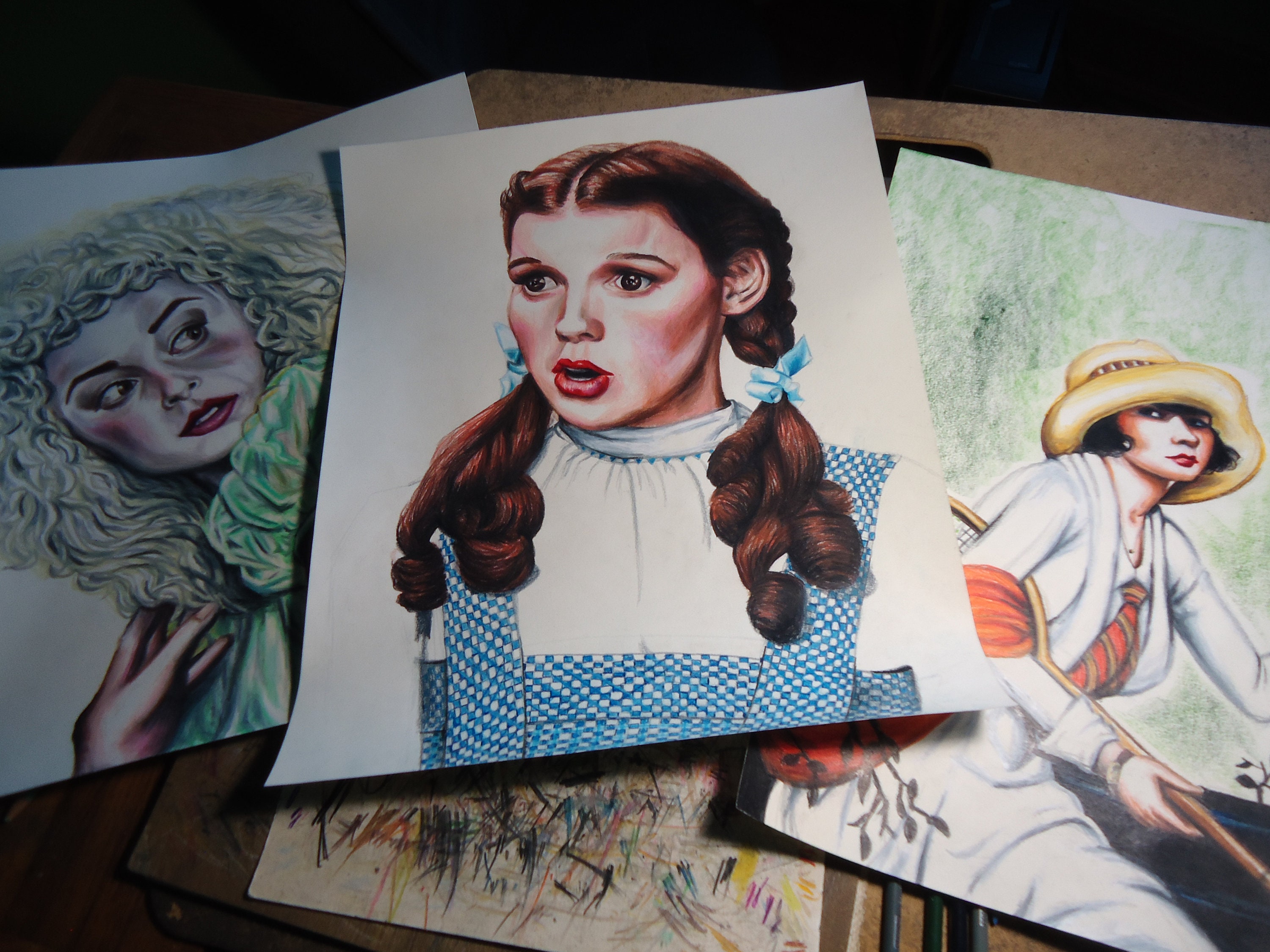 Dorothy Wizard Of Oz Drawing