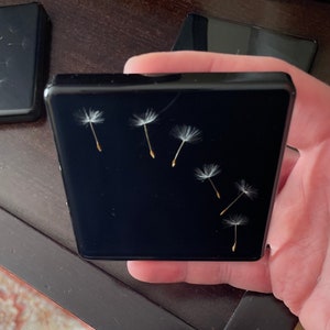 Real Dandelion Seed Coasters - Made From a Real Dandelion! Dandelion ...