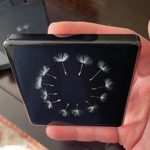 Real Dandelion Seed Coasters - Made From a Real Dandelion! Dandelion ...