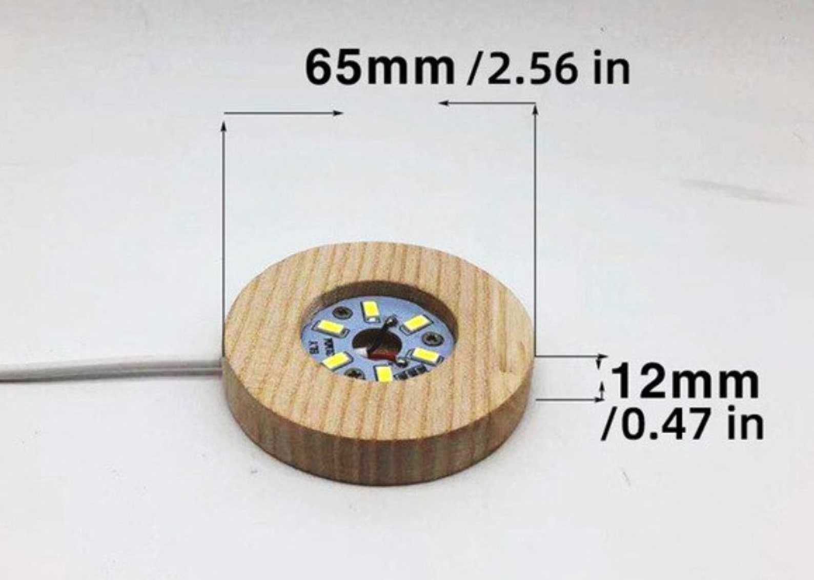 Paperweight Lighted Base Great for Displaying Your Dandelion - Etsy