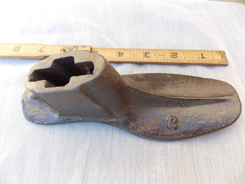 Vintage Iron Shoe Makers Model - Etsy