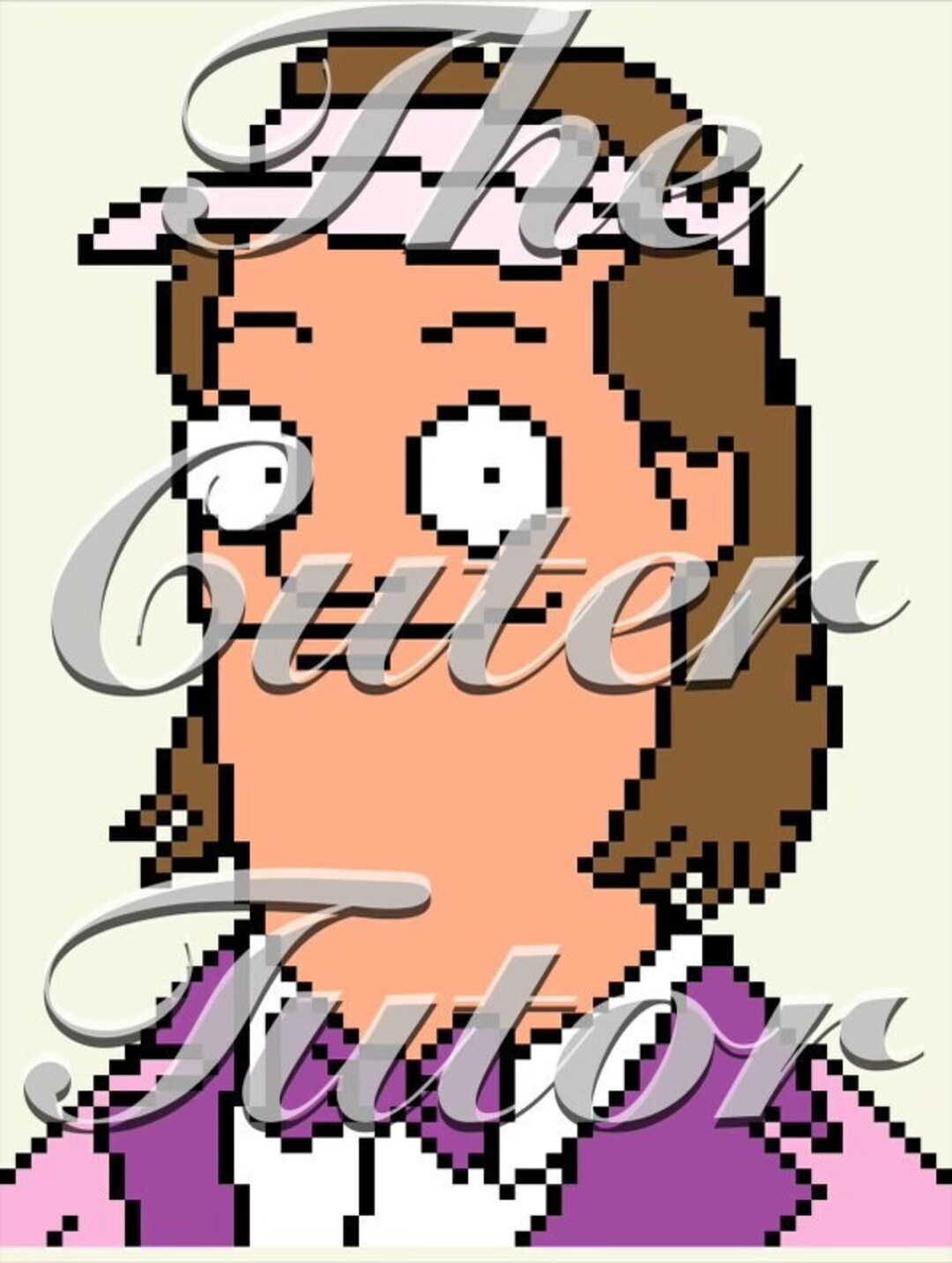 Nat the Limo Driver Square *pattern Only* *special Order* - Etsy