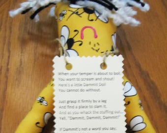 Dammit Doll - Etsy