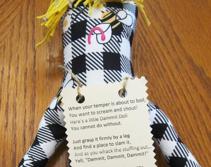 Dammit Doll - Etsy