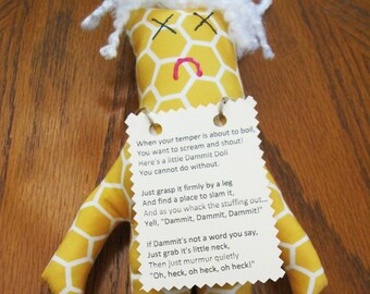Dammit Doll - Etsy