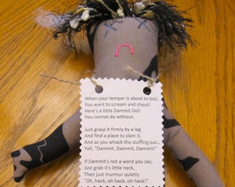 Teacher Dammit Doll - Etsy