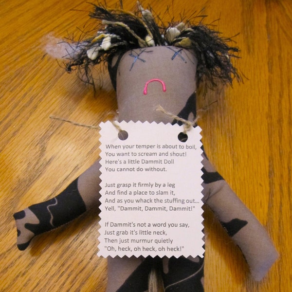 Dammit Doll - Etsy