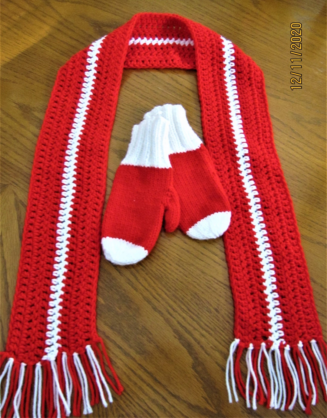 Child Mitten and Scarf Set - Etsy
