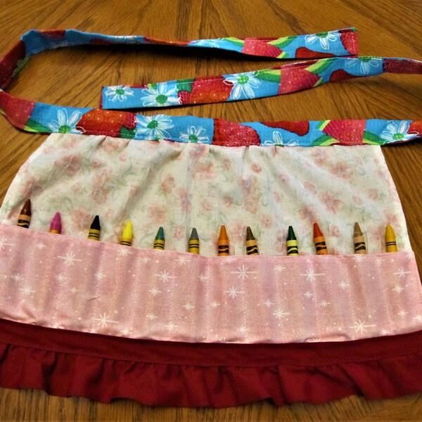 Crayon Apron - Etsy