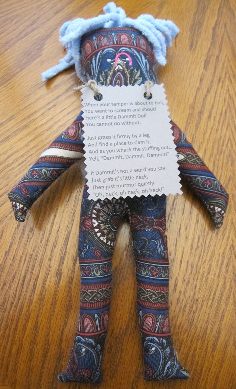 Dammit Doll - Etsy