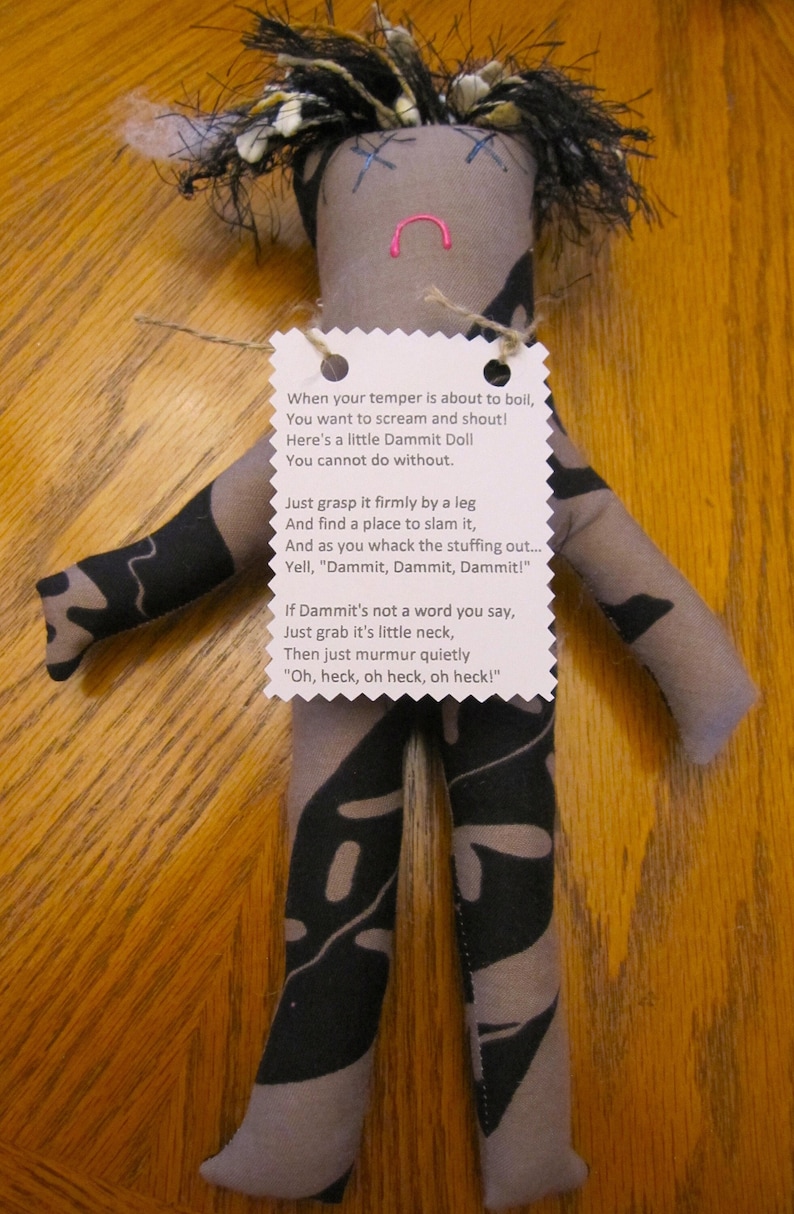 Dammit Doll - Etsy