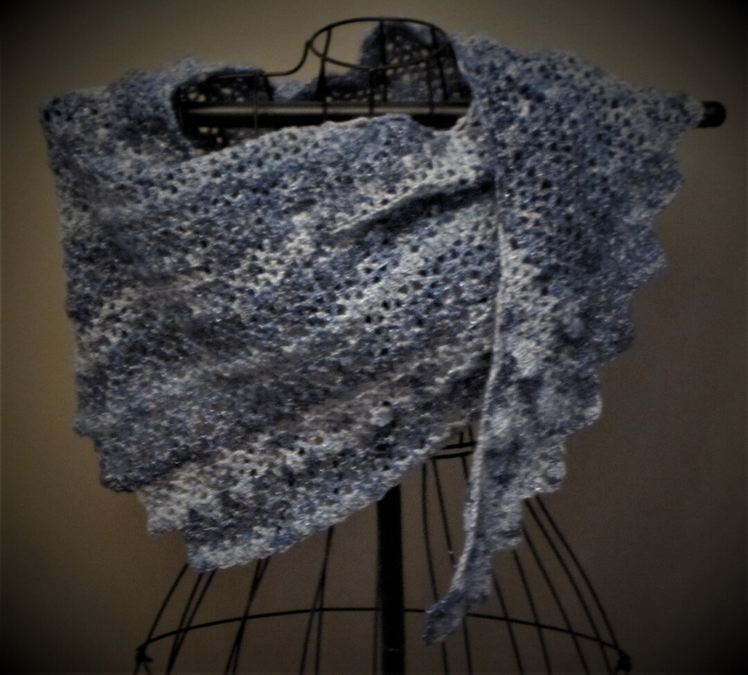 Crochet Tendril Shawl - Etsy