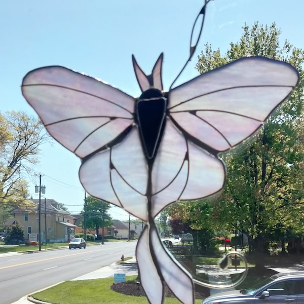 Stained Glass Moth - Etsy