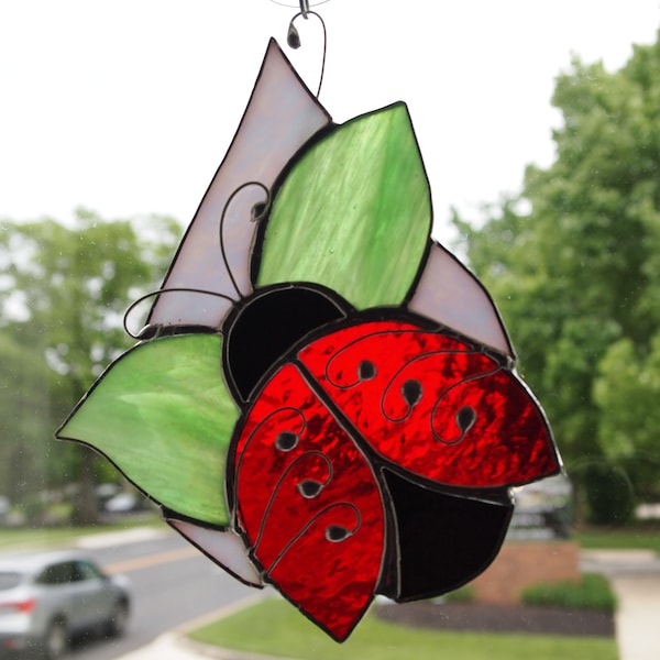 Ladybug Suncatcher - Etsy