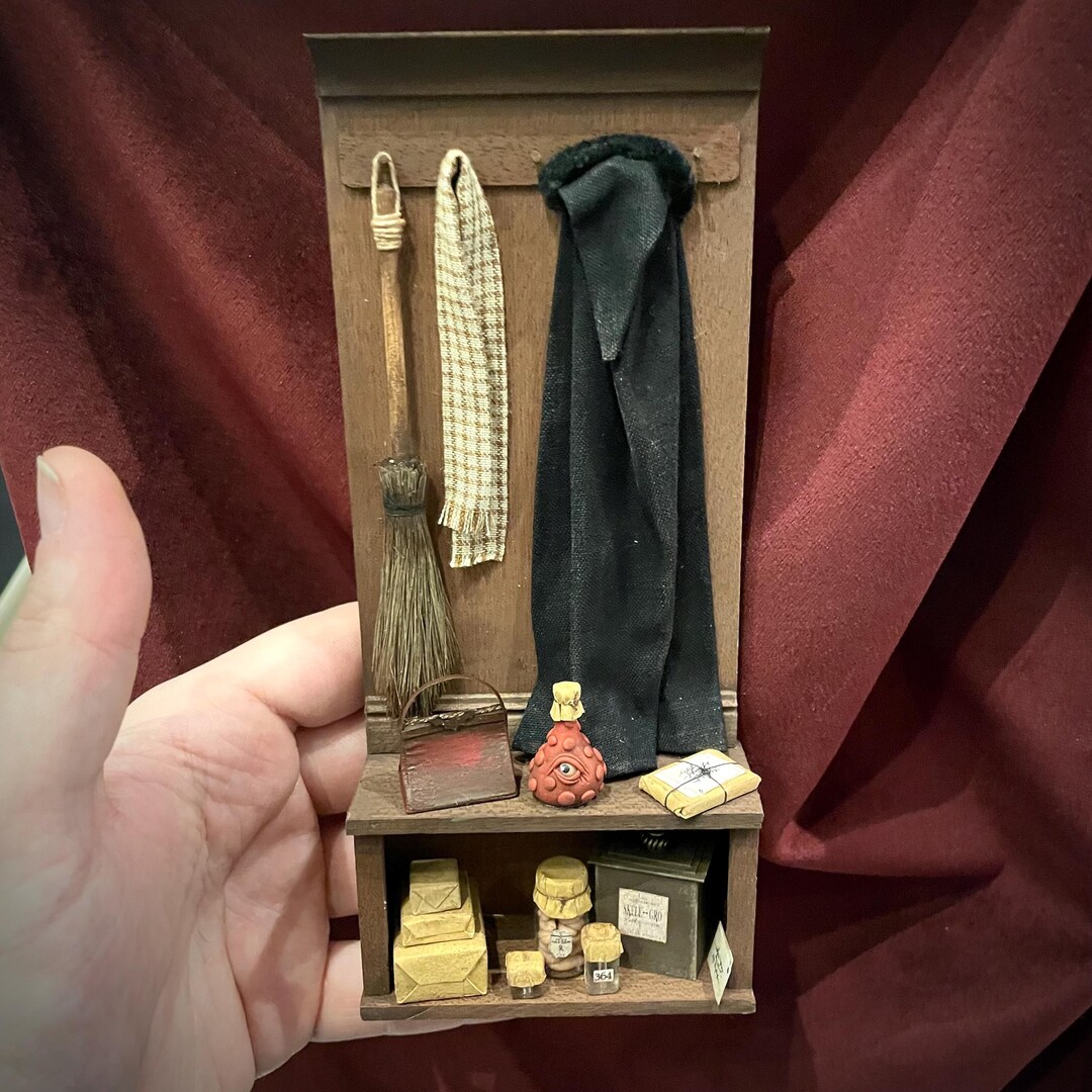 1/12th Magical Witch/wizard Hall Stand - Etsy