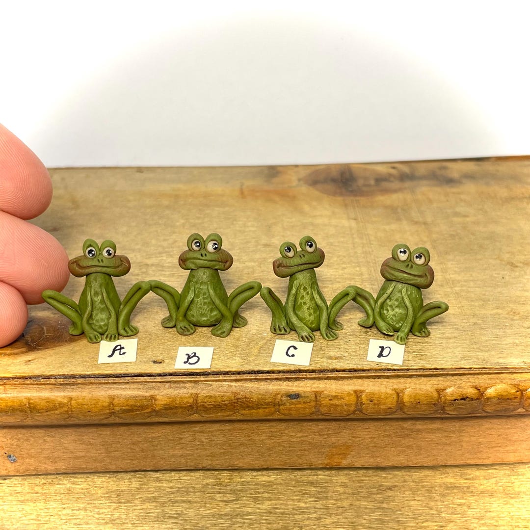1/12th Scale Frog Character listing for One Only - Etsy