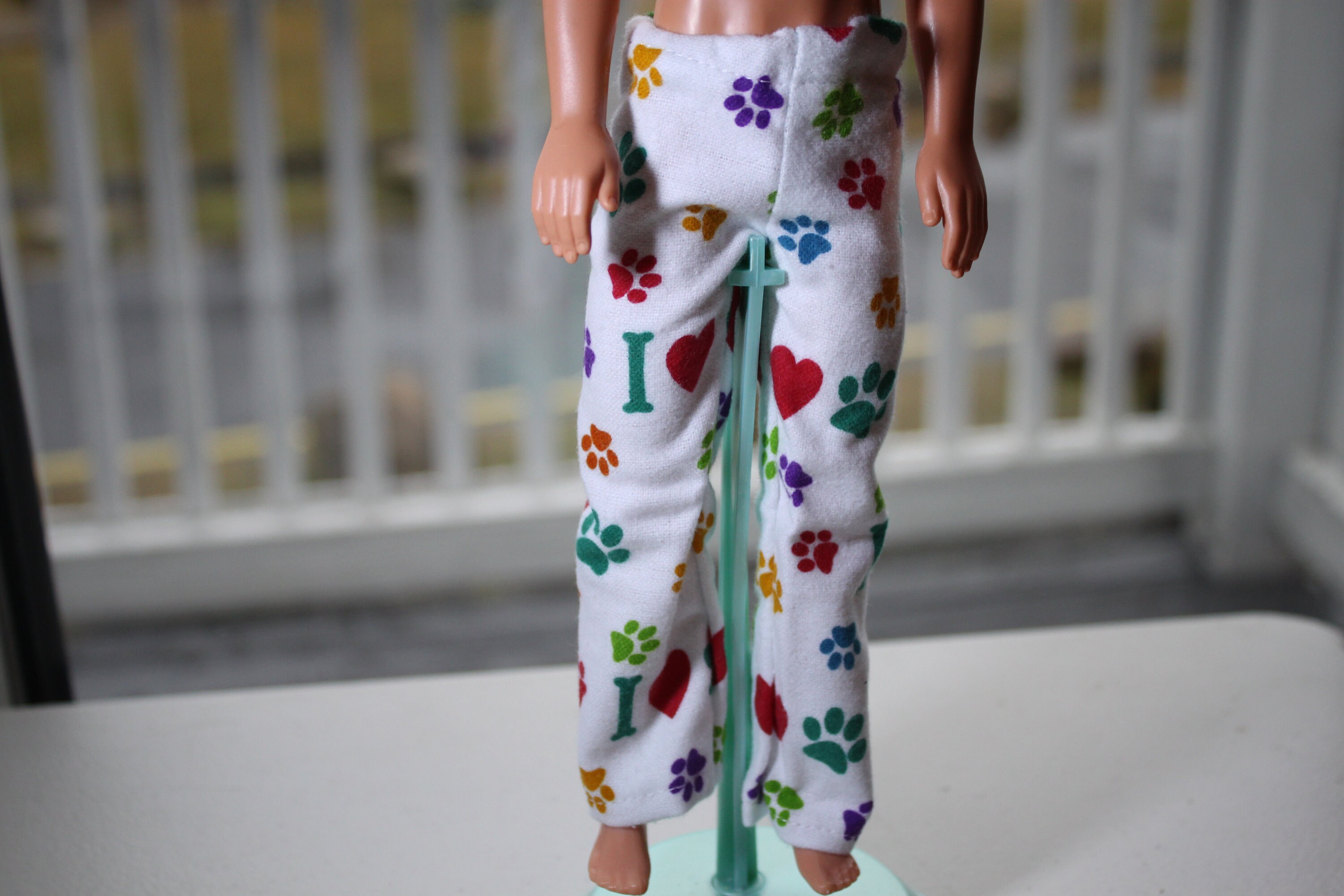 Barbie Ken Pajamas Paw Print - Etsy