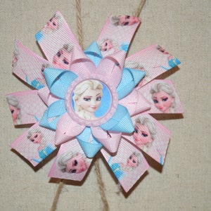 Frozen Elsa Hair Bow - Etsy