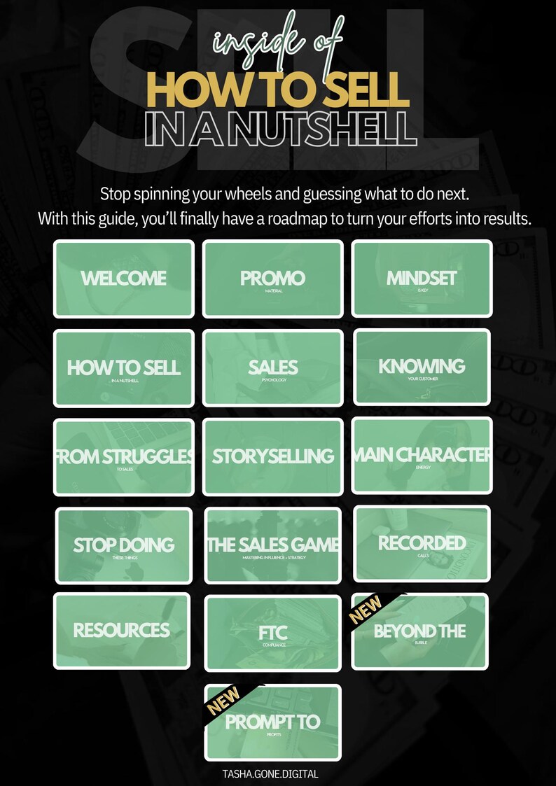 How to Sell in a Nutshell | Roadmap to More Sales | Build and Monetize Your Platforms | Learn to ...